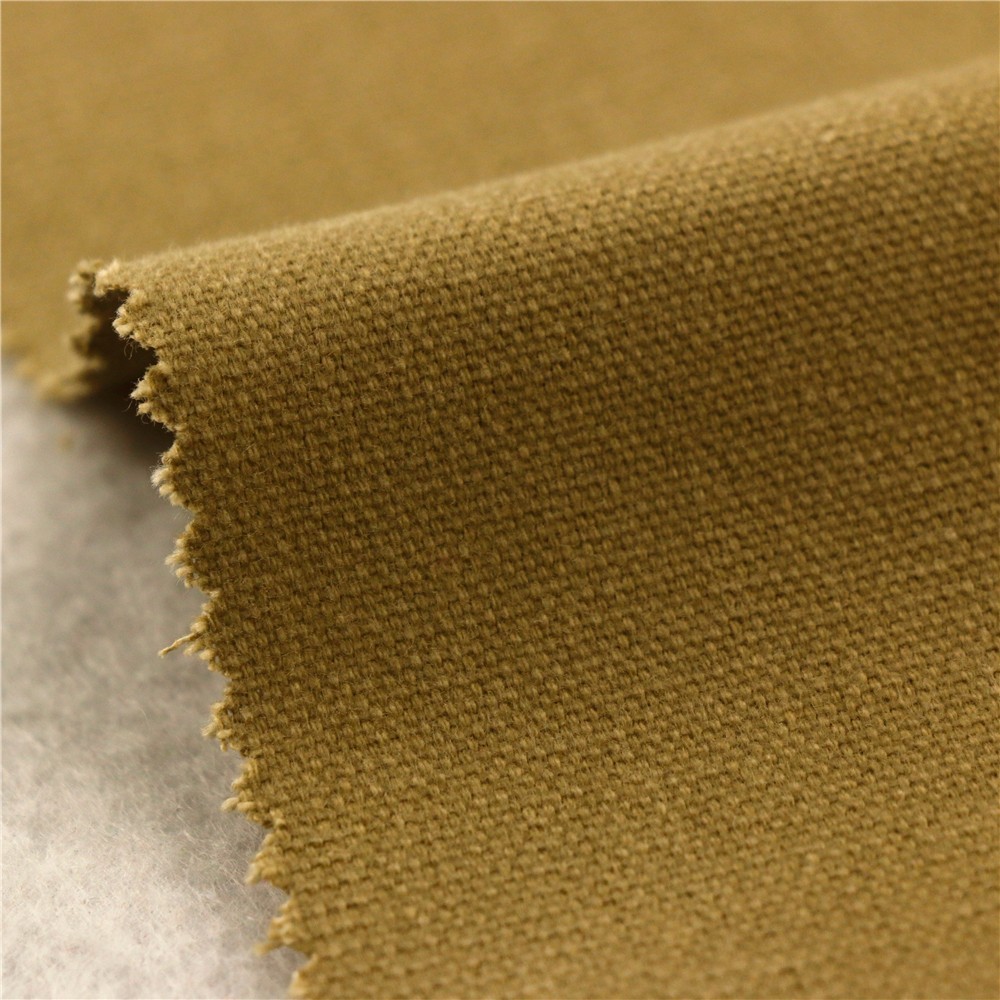 269gsm Khaki Polyester Canvas Fabric / Waterproof Canvas Material For Tents